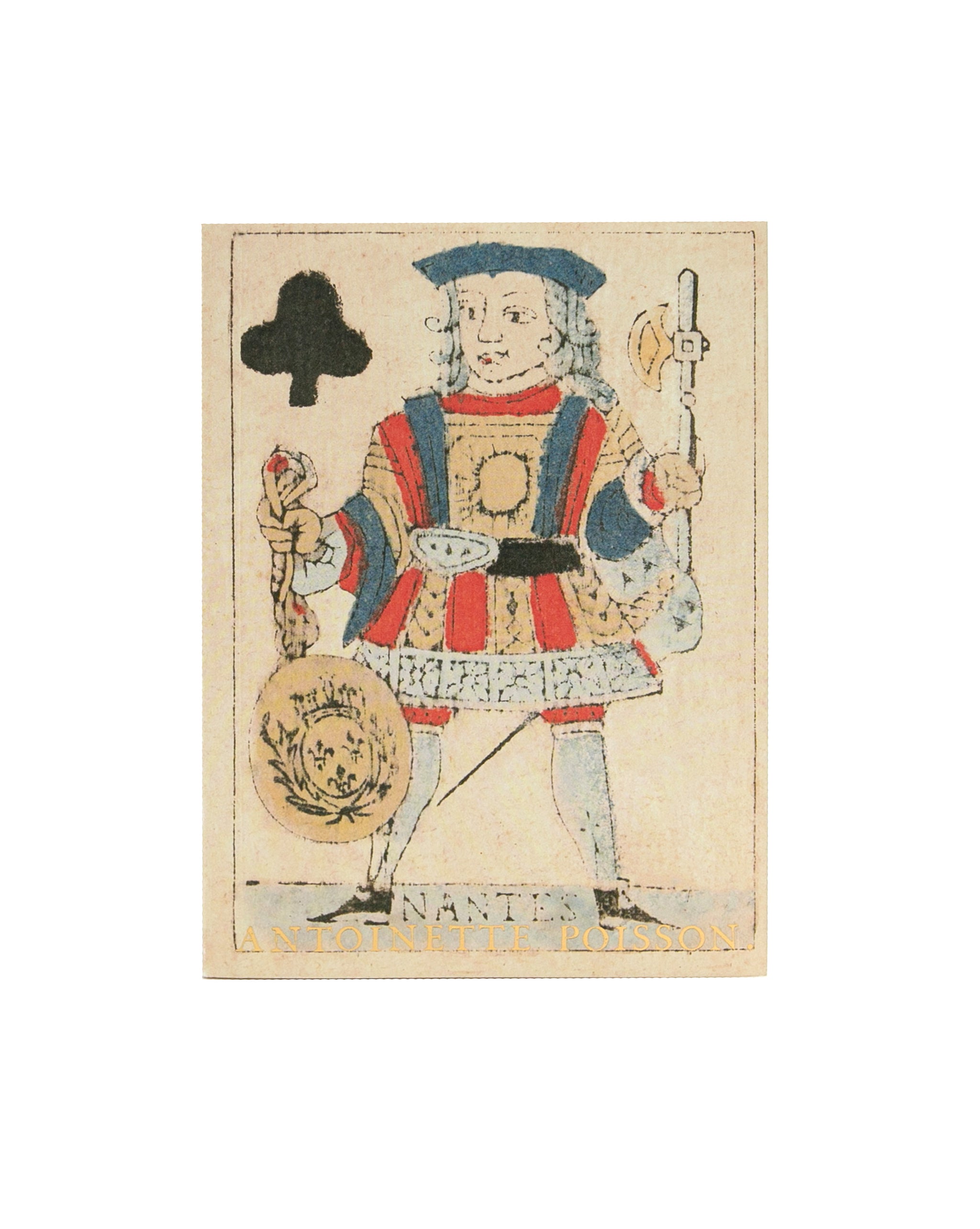 Small notebook Cartes à jouer "Valet de trèfle"